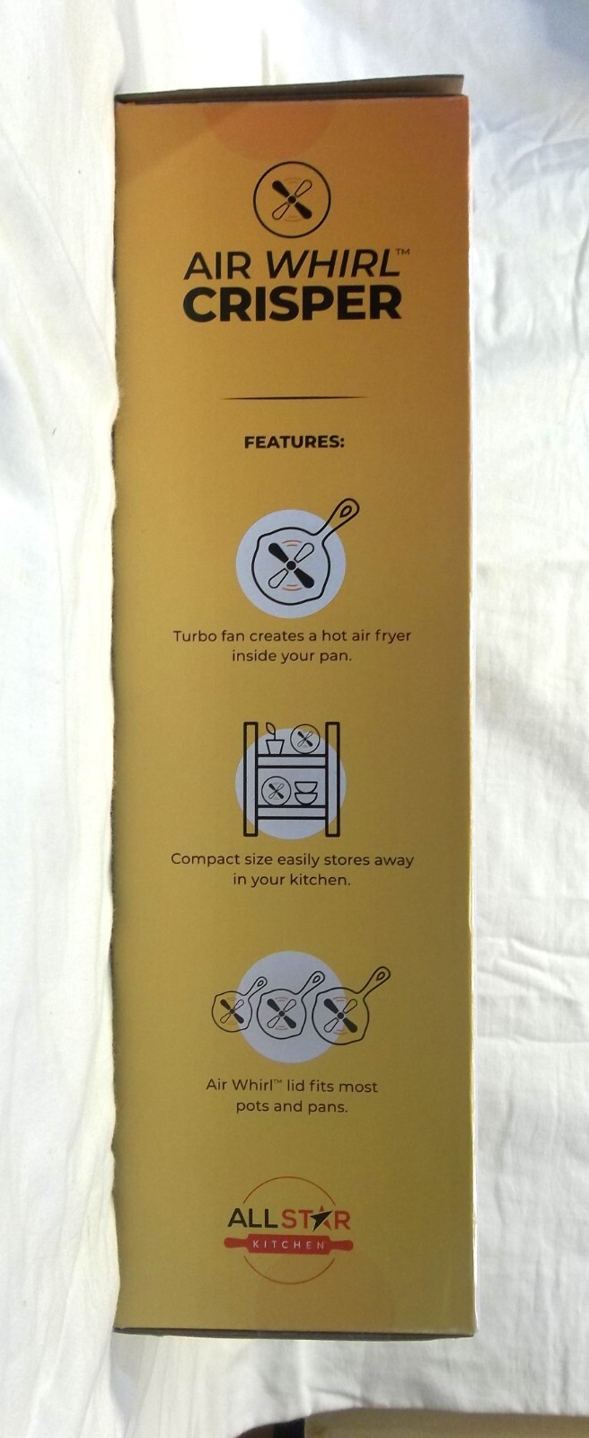 Air Whirl AWL01103 Air Fryer Lid - Silver for sale online | eBay