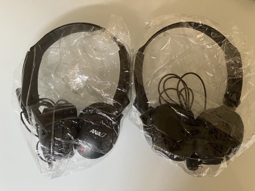 2 set * New Sony Noise Cancelling Headphone ANA Airlines Biz Cls 2 ...