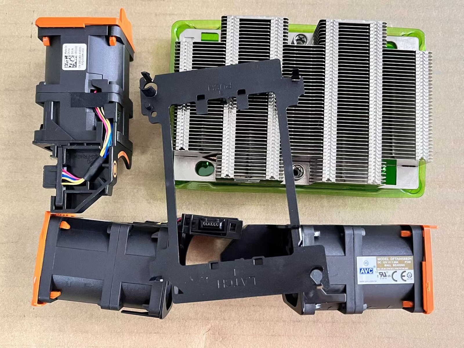 for Dell R640 cpu upgrade kit with 3 fans RG2X2 C6R9H YVK73 | eBay