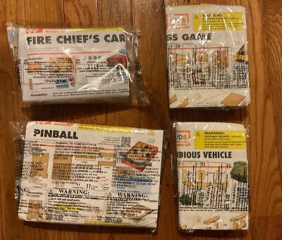 NIB 4 x Home Depot Kids Workshop Pinball/Amphibious Vehicle/Chief Car ...