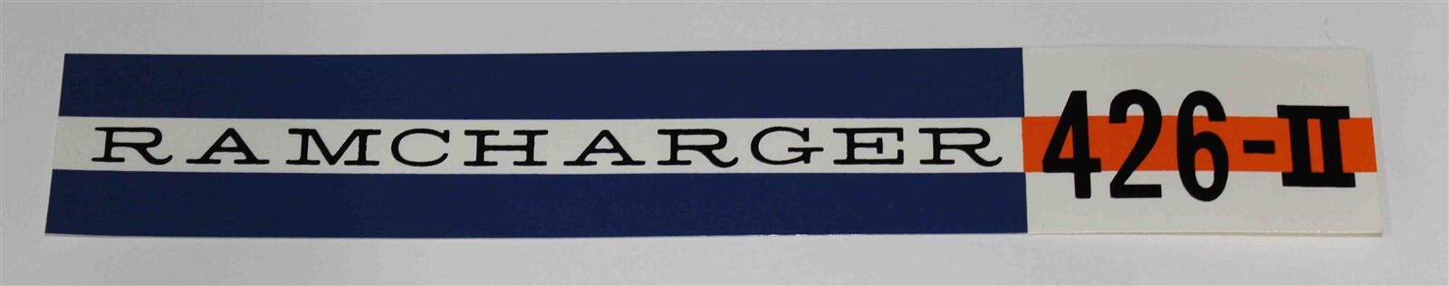 NEW 1964-65 Dodge Ramcharger 426-II Valve Cover Decal | eBay
