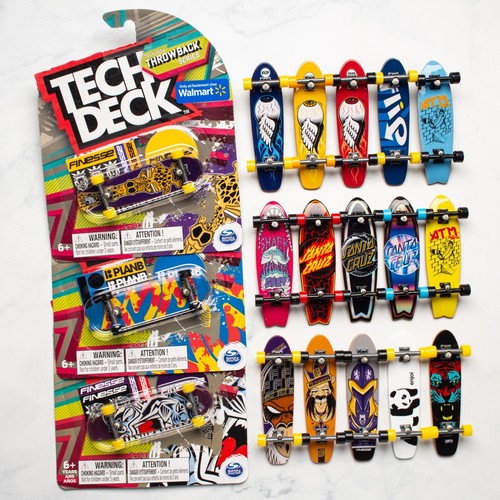Lot Of 18 Tech Deck Fingerboards Cruiser & Longboard Ultra Rare ...