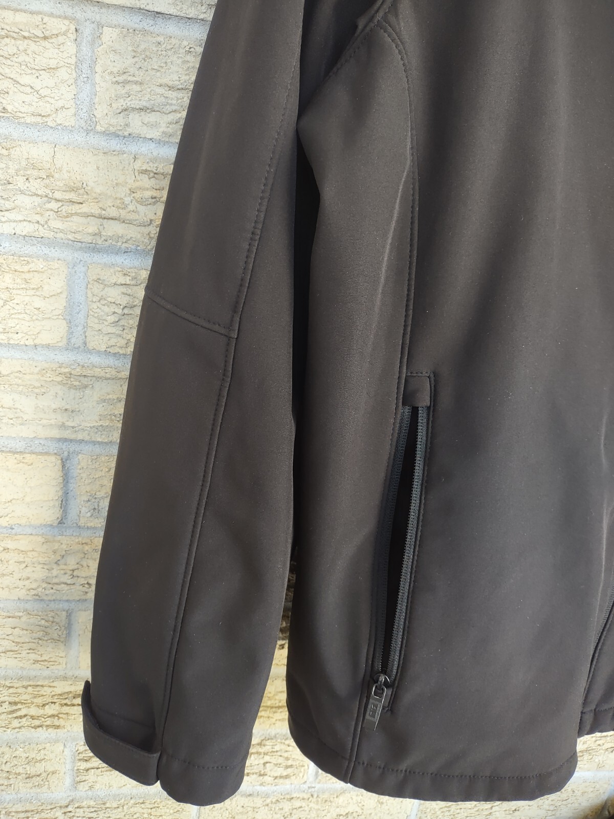 Weatherproof Thermal Polyester Insulated Jacket Black Size Large (men ...