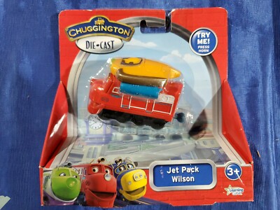 New Sealed The Chuggington Die-Cast Jet Pack Action Chugger Battery ...