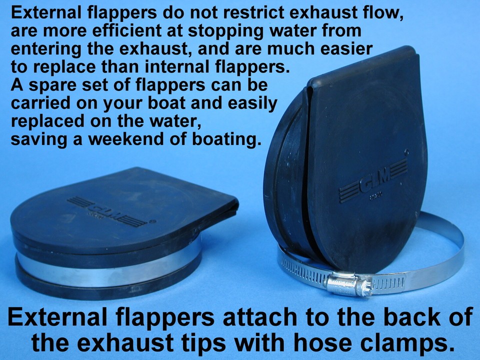 THROUGH THE TRANSOM 4" EXHAUST "S" PIPE KIT DROPS EXHAUST BELOW THE ...