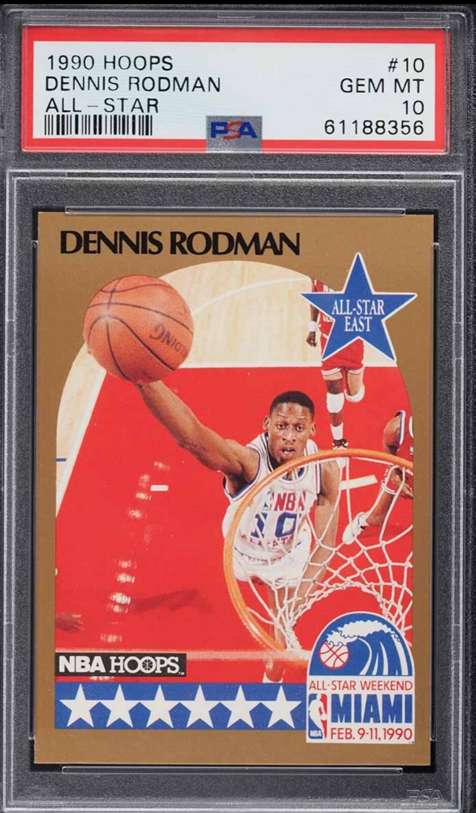 Dennis Rodman 1990 Hoops #10 All-Star Price Guide - Sports Card Investor