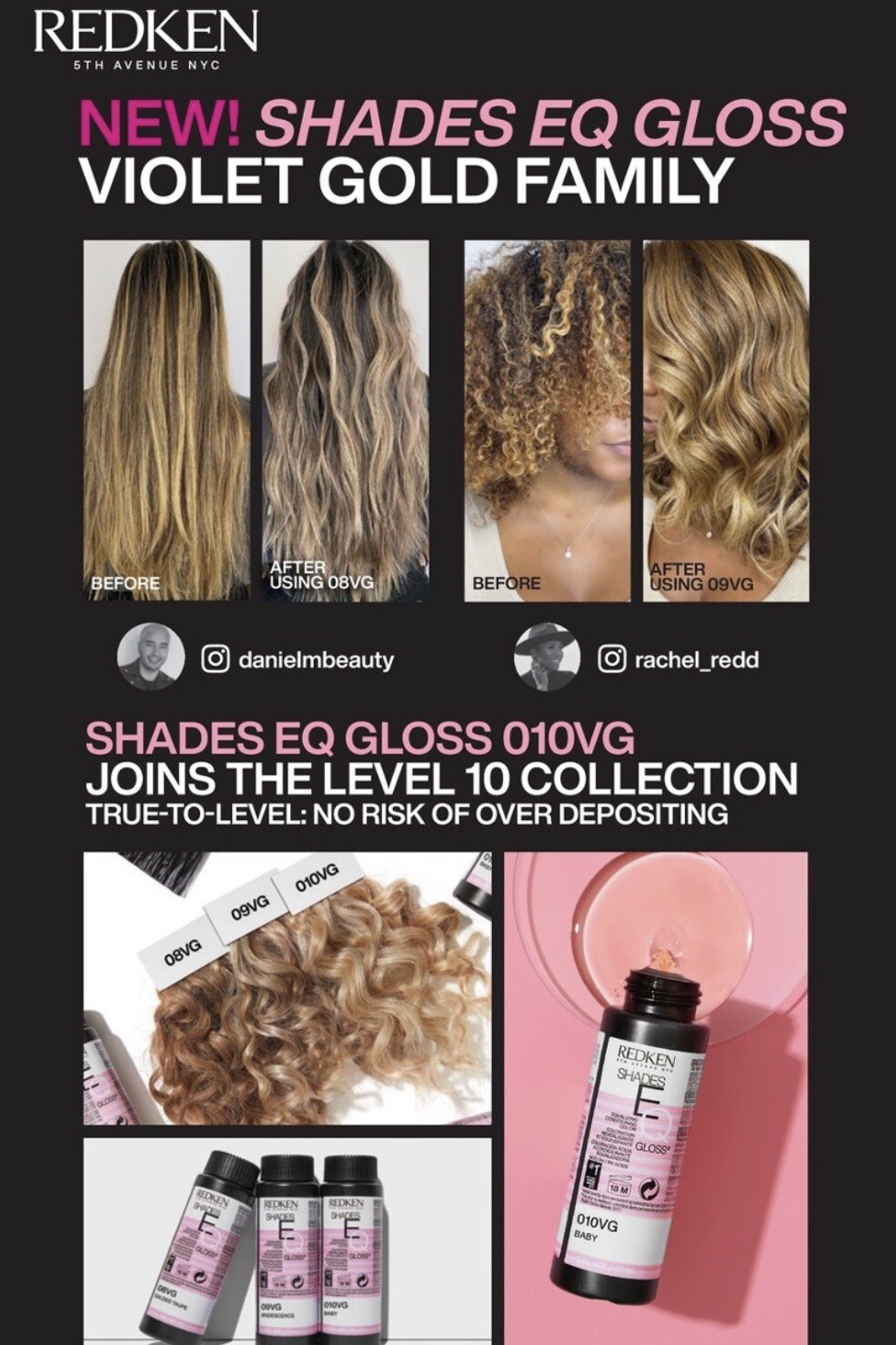 Redken Shades EQ Equalizing Conditioning Color Gloss 2oz (Choose your ...