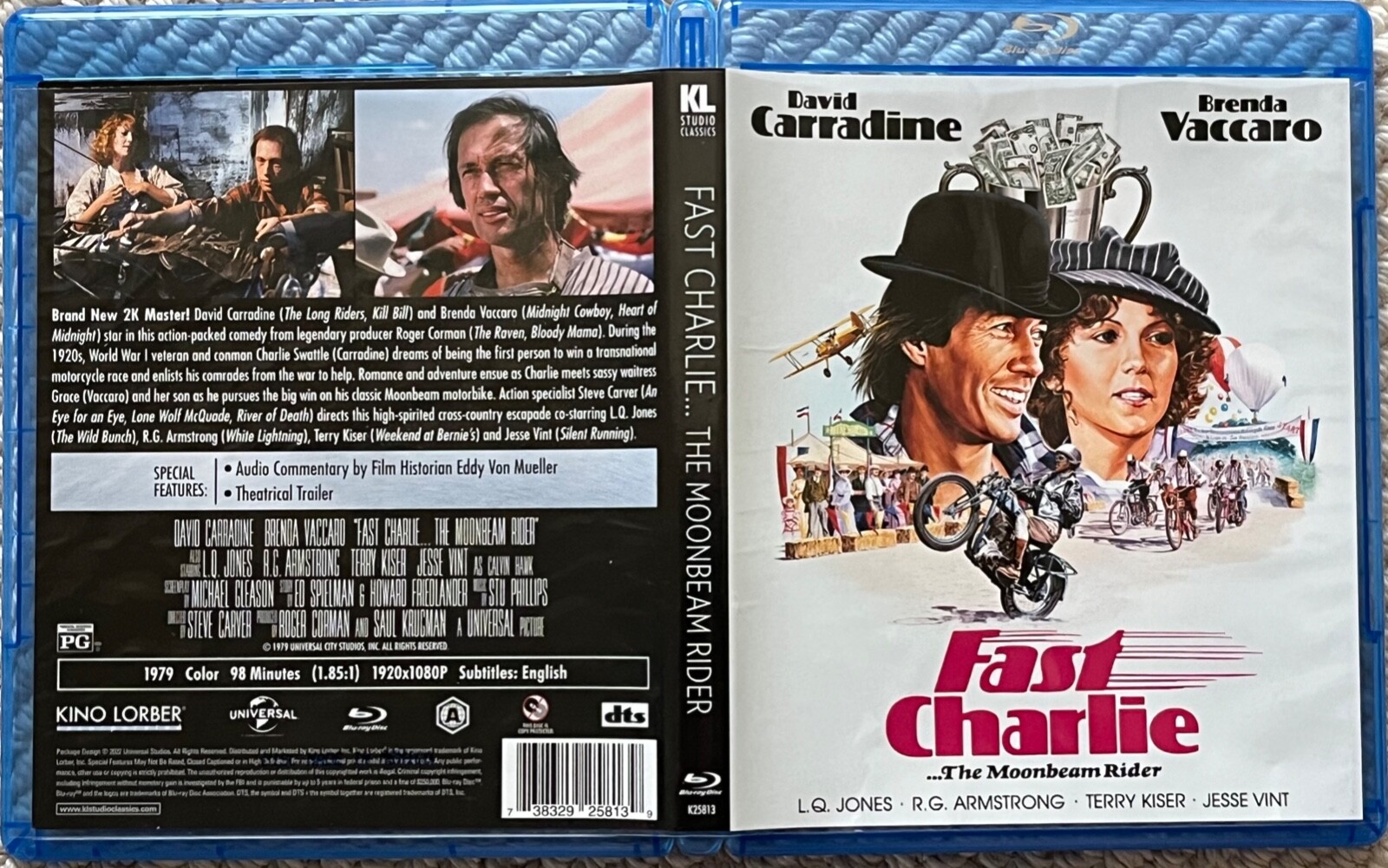 Fast Charlie (Blu-ray, 2022) 1979 David Carradine, Brenda Vaccaro ...