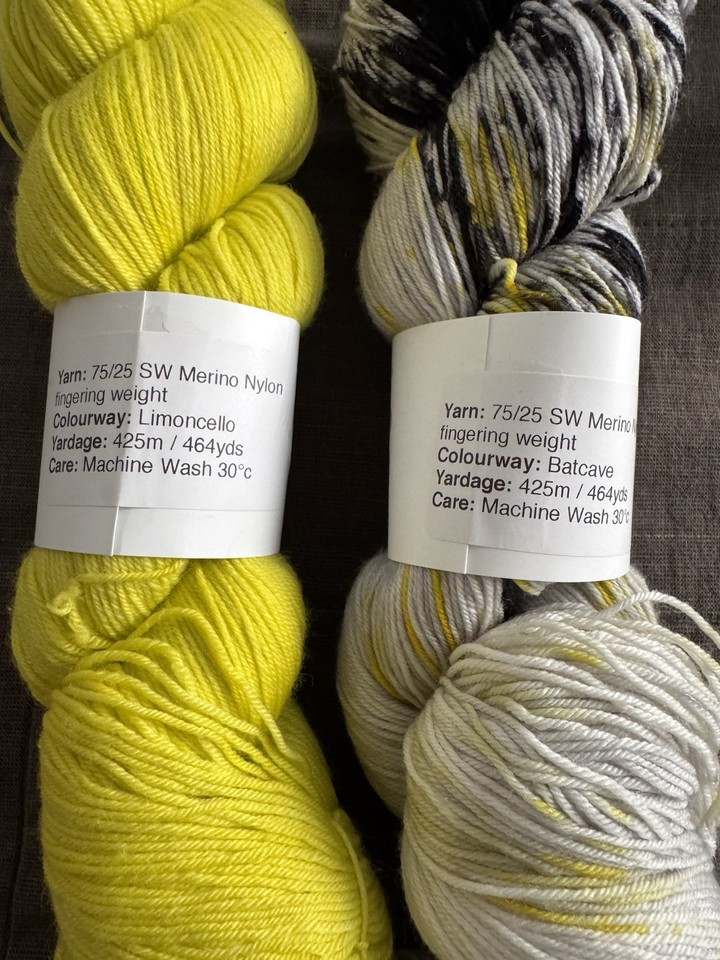 Destash 2 Skeins Stranded Dyeworks Oasis Sock Yarn - SW Merino wool ...