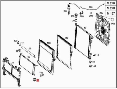 Genuine Mercedes Elastomer Bearing W246 W242 A197 6460940285 | eBay