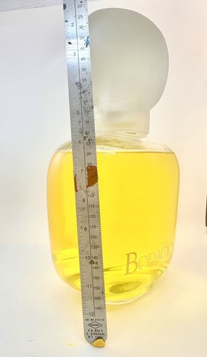 GRAHAM WEBB BODACIOUS Vintage Giant glass factice Perfume Bottle eau De ...