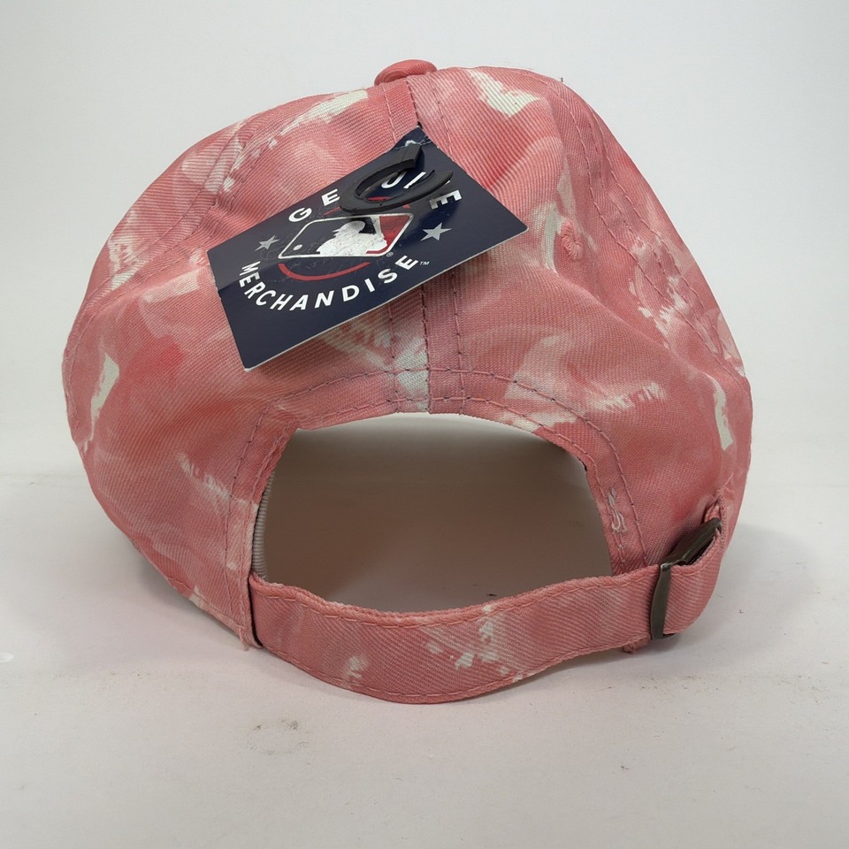 Womens Milwaukee Brewers Fan Favorite Pink Camo Tie Dye Strap Back ...