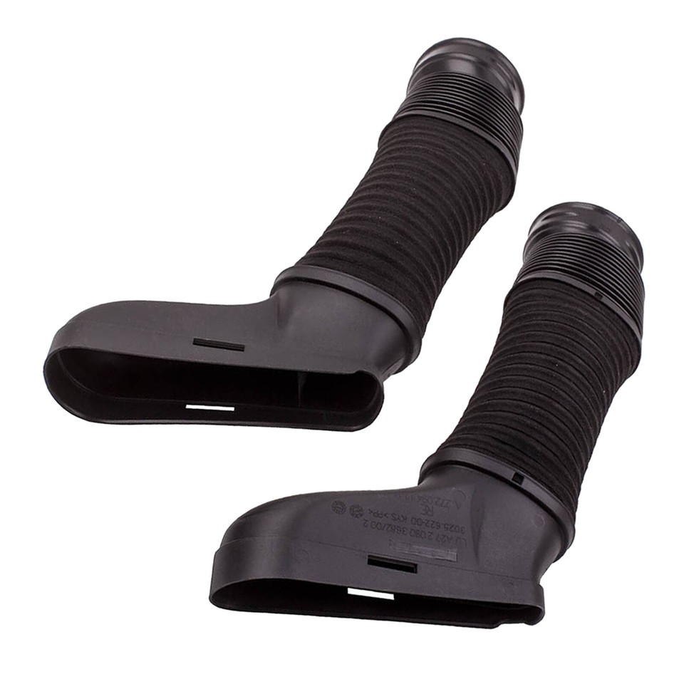 Pair Air Intake Inlet Duct Hose For 2008-2012 Mercedes-Benz C300 W204 ...