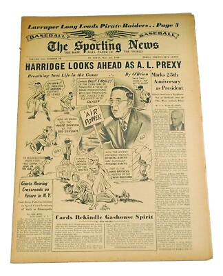 1956 The Sporting News 5/30/56 TSN Phillip Wrigley Cubs 82977 | eBay