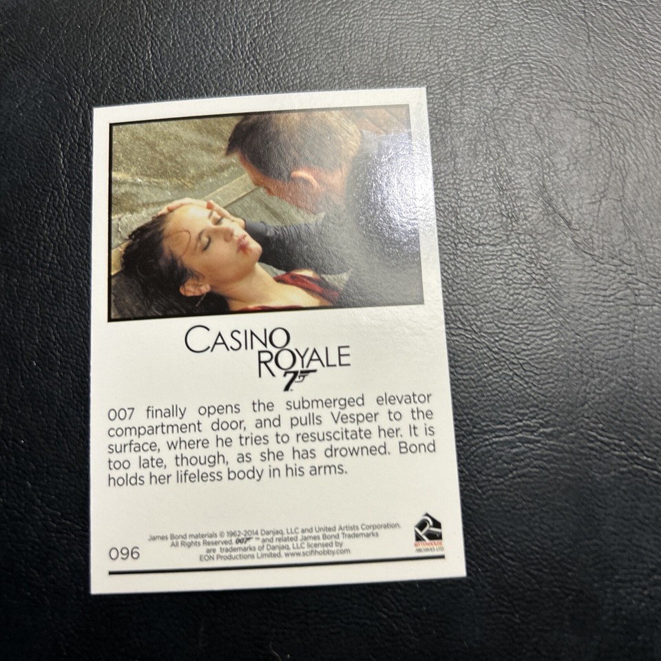 B4d James Bond 007 Casino Royale 2014 #096 Vesper Lynd Daniel Craig | eBay