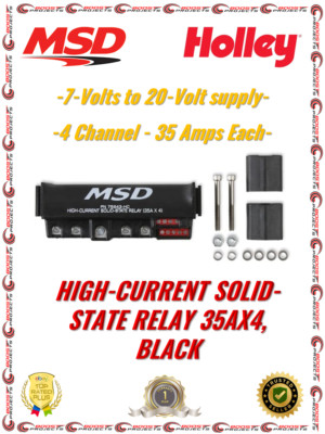MSD High-Current Solid-State Relay 35 Amp Per Channel Up To 140 Amp ...