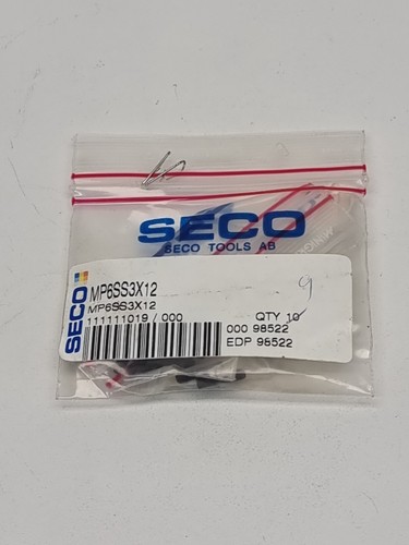 10x Seco MP6SS3X12 Crownloc for Indexable Toolholders 00098522 | eBay