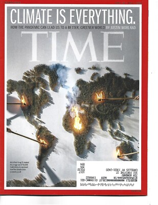 APRIL 26 2021 TIME MAGAZINE CLIMATE IS EVERYTHING PANDEMIC PFIZER Q IN ...