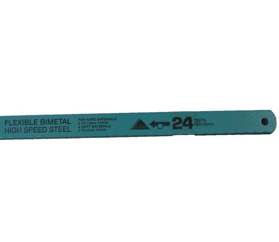 20 pk Eclipse Plus 30 Hacksaw Replacement Blades 24 TPI BI Metal HSS ...