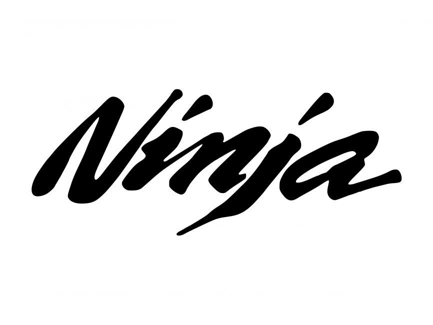 Kawasaki NINJA Logo Glossy White or Matte Black Car Decal Window Vinyl ...