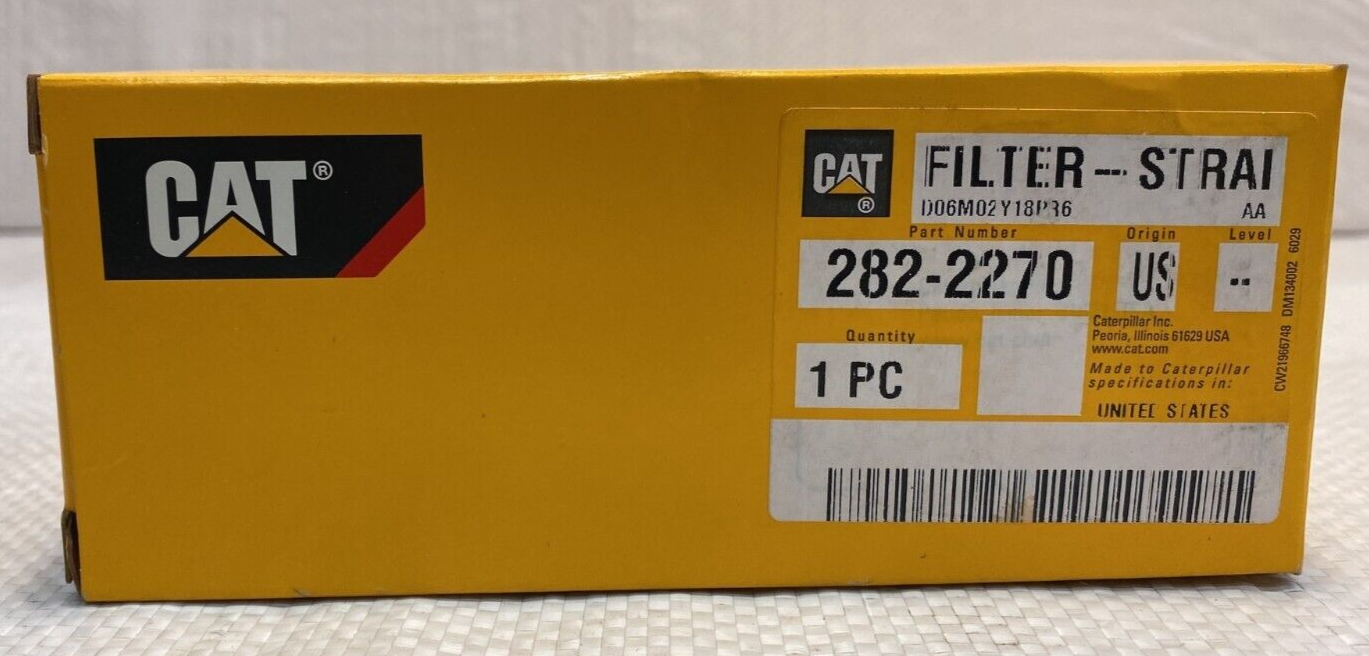 CATERPILLAR 282-2270 FILTER - STRAI GENUINE NEW | eBay