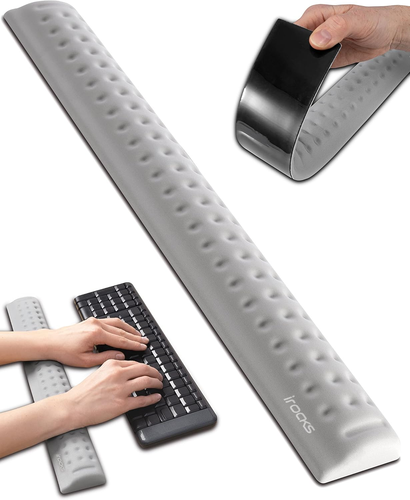 Memory Foam Keyboard Wrist Rest - Pain-Reducing Wrist Rest for Computer ...