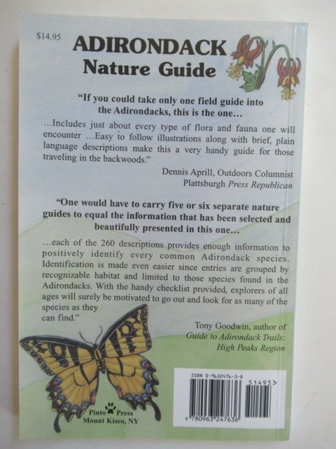 The Adirondack Nature Guide : Birds, Trees, Plants, Insects, Mammals ...