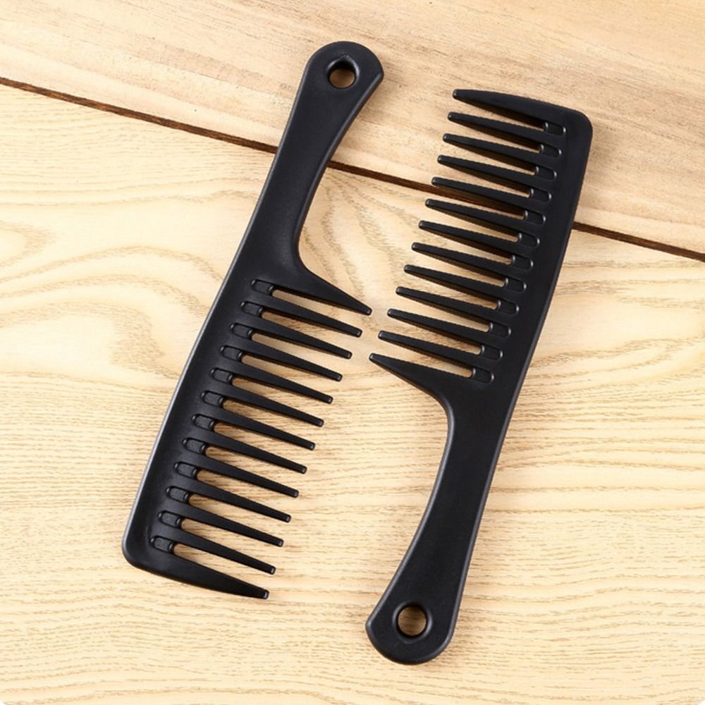 Jumbo Plastic Wide Tooth Comb Salon Styling Tool Curly Comb ...