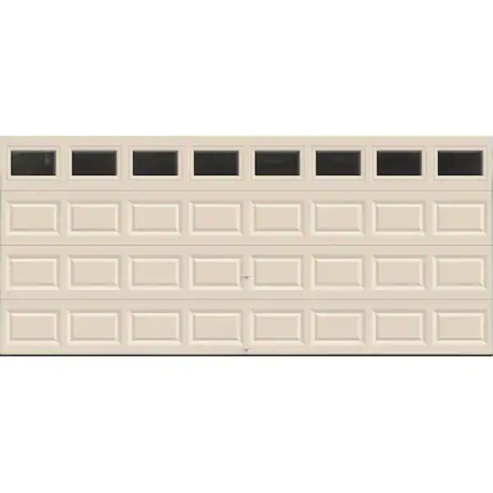 CLOPAY Garage Doors ALMOND SUNSET 505 Window Inserts/Short Panel Set of ...
