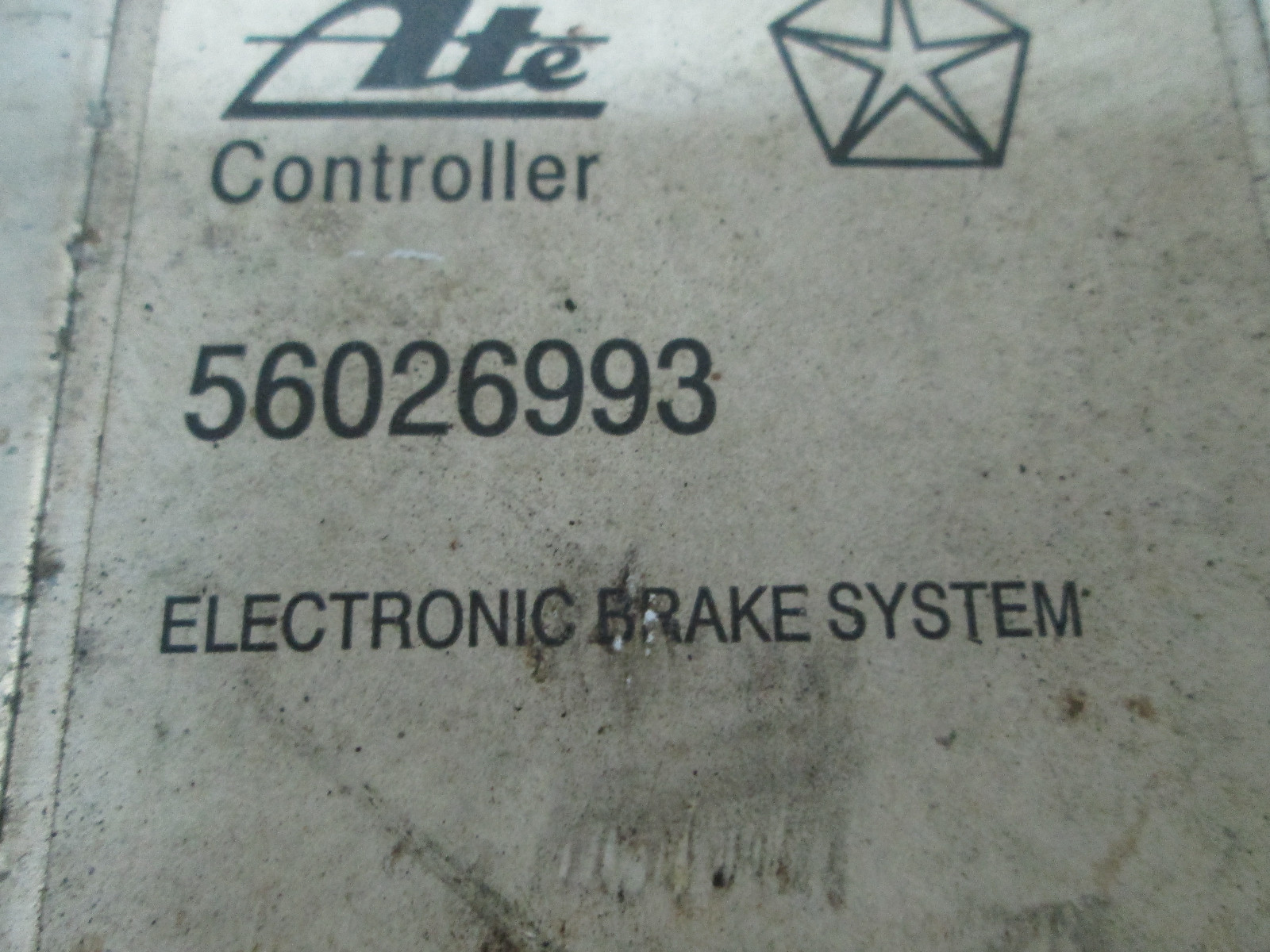 93 94 95 JEEP ABS ANTI LOCK BRAKE COMPUTER CONTROL MODULE #56026993 | eBay