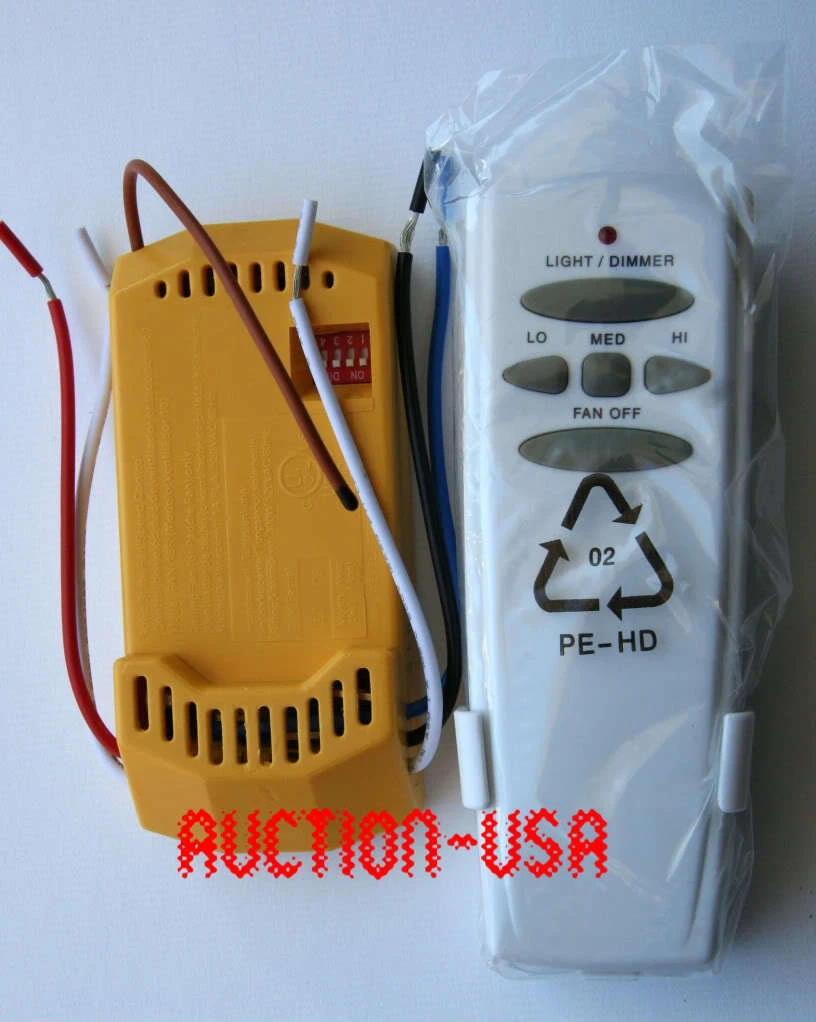 Remote Control Kit For Hampton Bay Ceiling Fan | Shelly Lighting