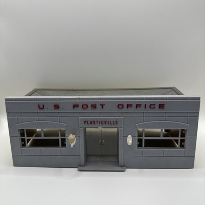 Vintage Plasticville U.S. Post Office HO Scale Compatible O Model Train ...