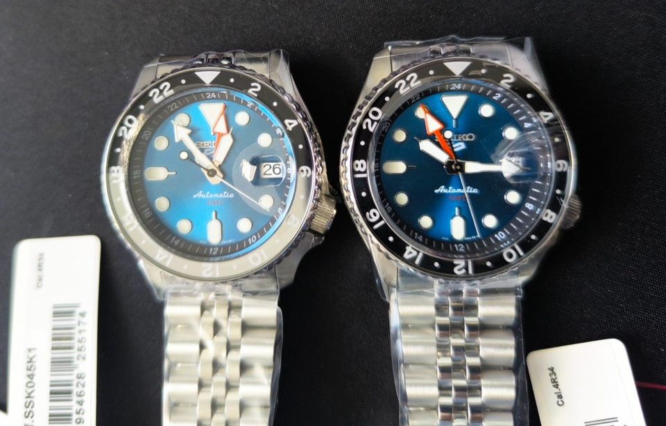 Seiko 5 Sports SKX Racer's Heritage "Velocity Blue" Car (w/box*) GMT ...