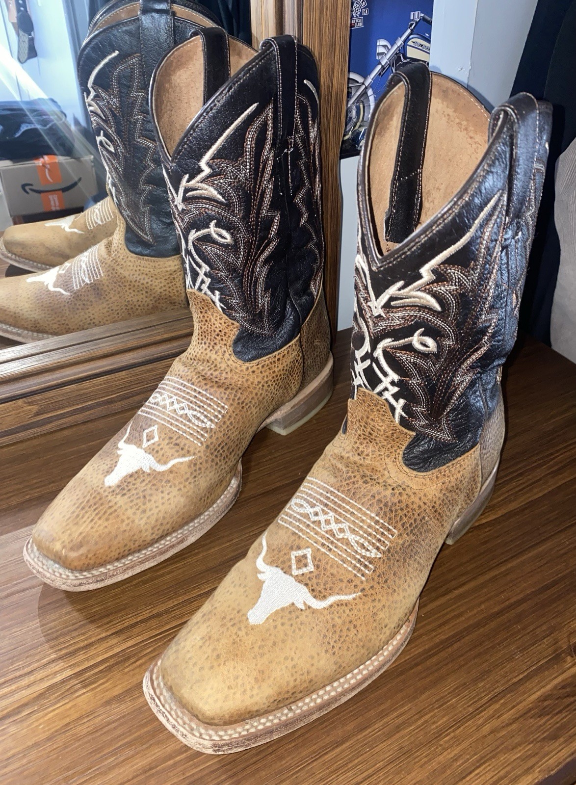 El General 1901 Men’s Western Boot – Bull-Neck Leathe… - Gem