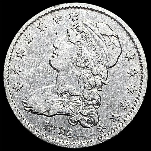 1835 Capped Bust Quarter LIGHTLY CIRCULATED - 170 | eBay