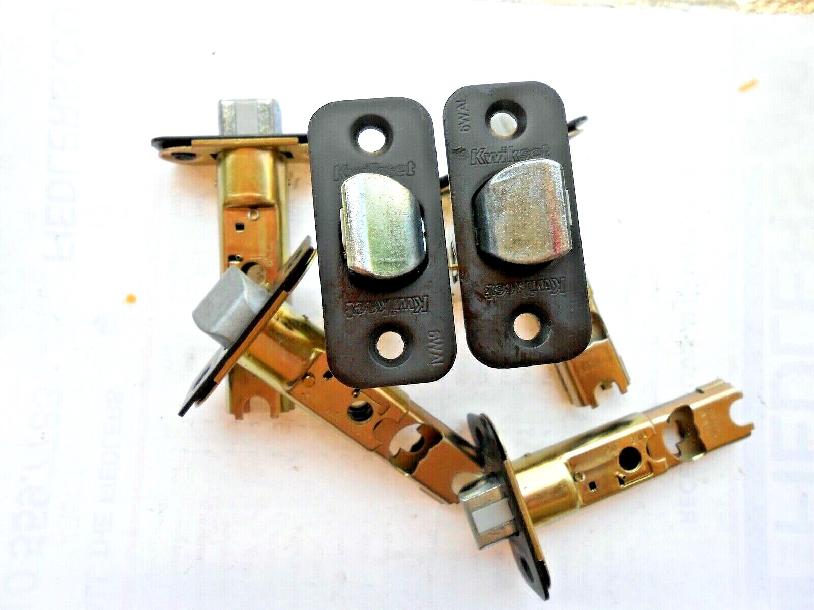 lot of 10 NEW KWIKSET 6WAL Adjustable door Latches 2 3/8"-2 3/4" | eBay