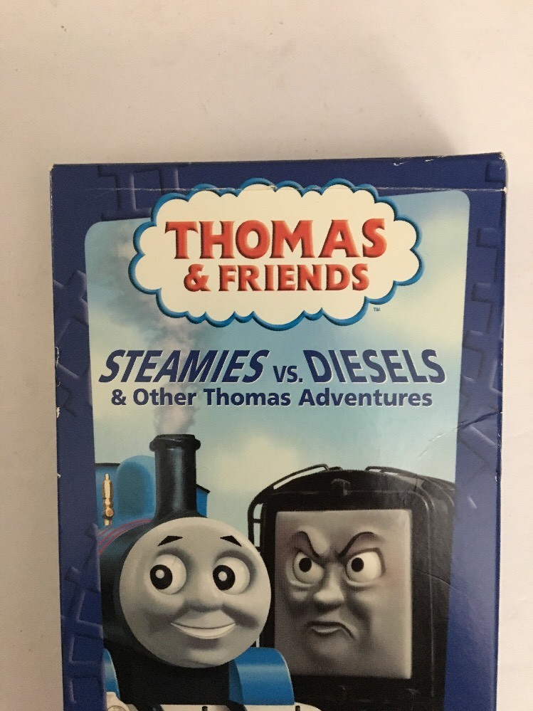 Thomas & Friends Adventures VHS Video Tape Steamies VS Diesels-RARE ...