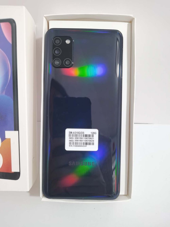 Samsung Galaxy A31 SM-A315F/DS Android 128GB 4G Dual SIM Smartphone ...