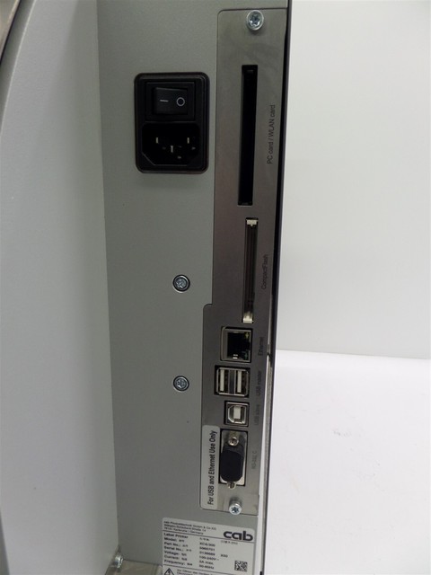 Cab XC6/300 Two-Tone Thermal Label Printer for sale online | eBay
