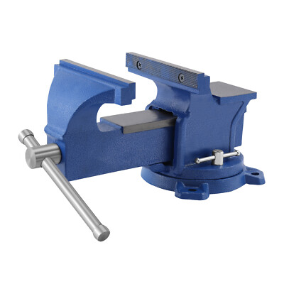 6" Heavy Duty Mechanic Bench Vise Table Top Clamp Press Locking Swivel ...