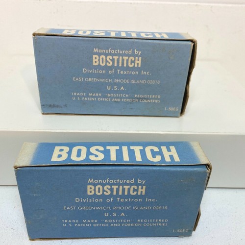 Vintage Bostitch Staple Refill 2 Boxes Of 5000 Chisel Point Staples ...