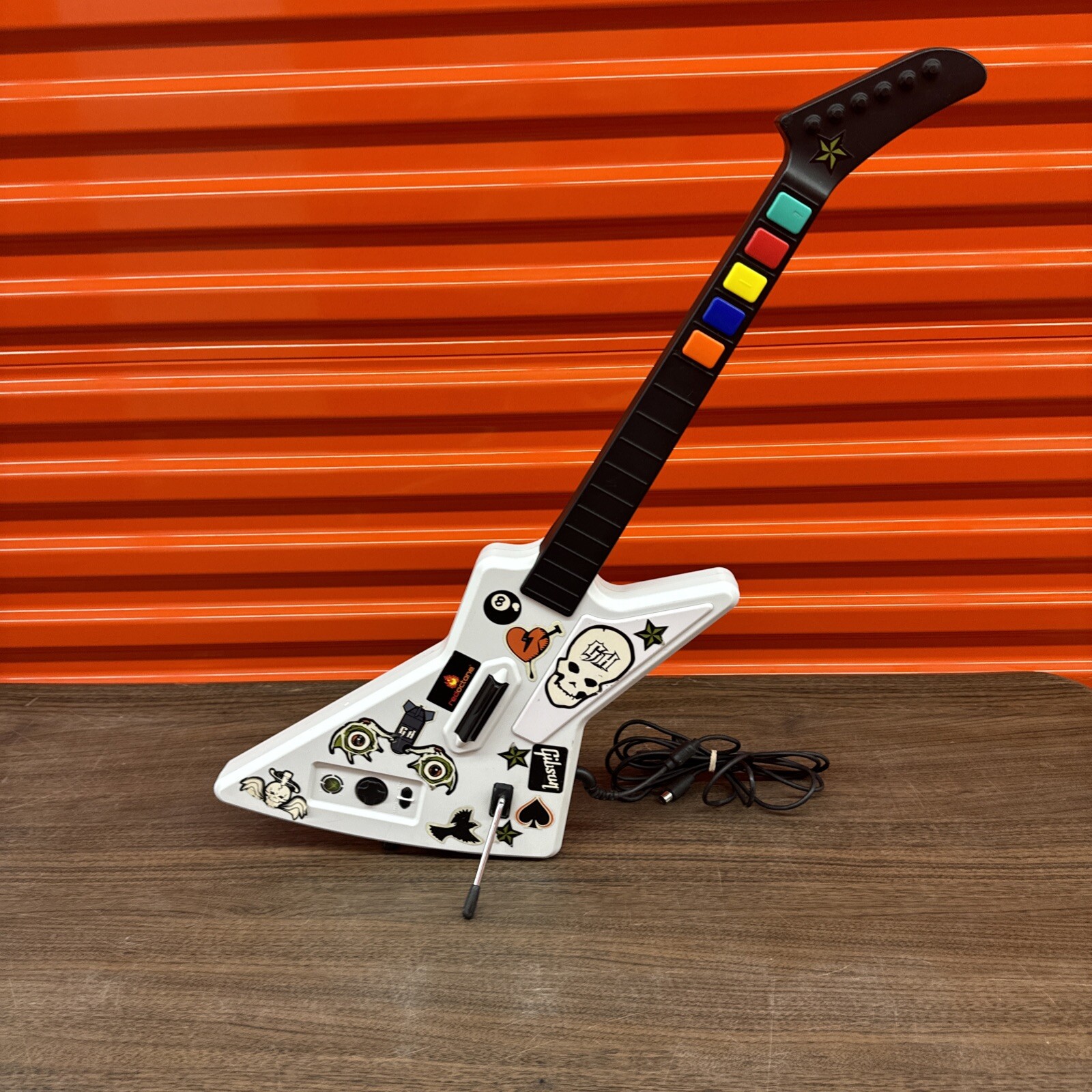 Red Octane 95065 Xplorer Controller Xbox 360 Guitar Hero Wired UNTESTED ...