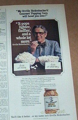 1977 print ad - Orville Redenbacher's popcorn popping corn Hunt-Wesson ...