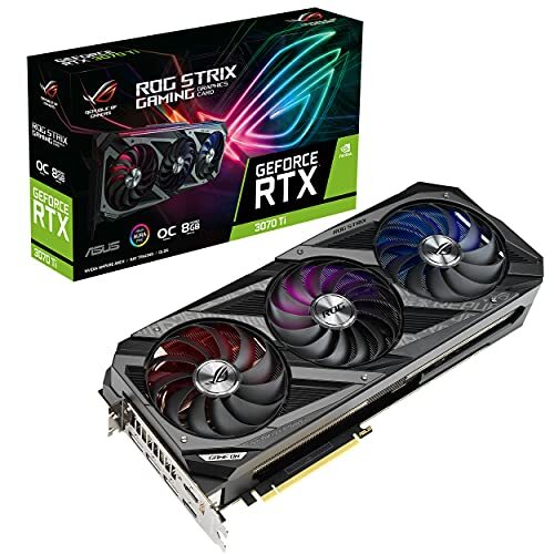 ASUS ROG Strix NVIDIA GeForce RTX 3070 Ti 8GB GDDR6X OC Graphics Card ...