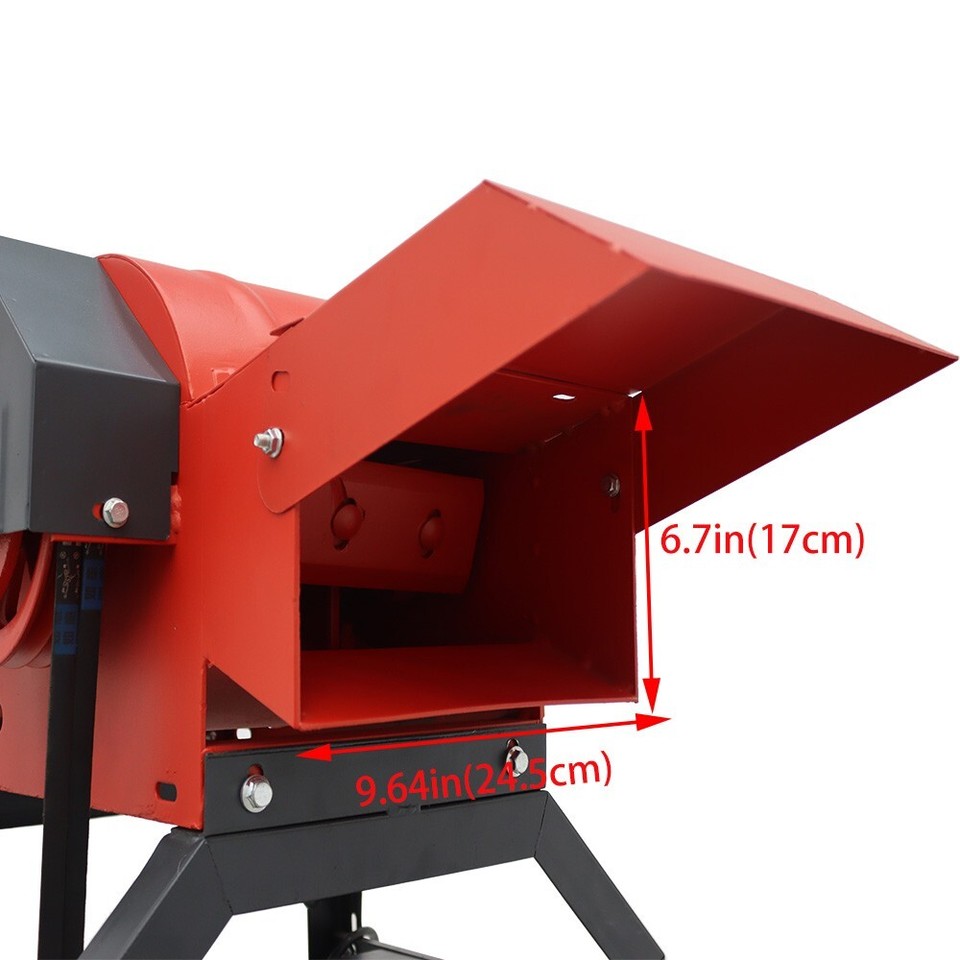 6-blade Hay Cutter Pulverizer Crushing Machine Grass Straw Corn ...