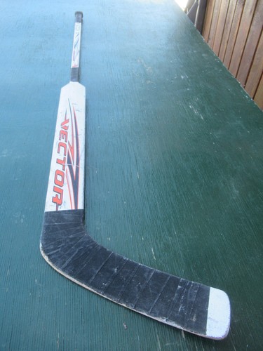 VINTAGE Wooden 55" Long Hockey Stick Goalie CCM VECTOR | eBay