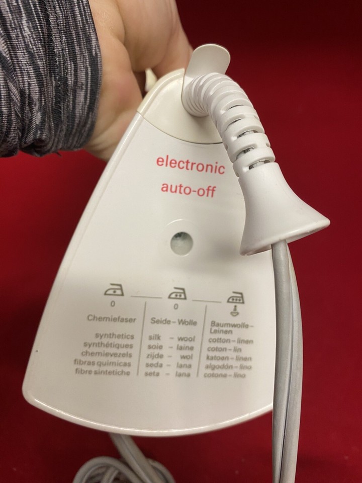 Rowenta DE-841 Professional INOX Steam Iron Made In Germany Tested OK ...