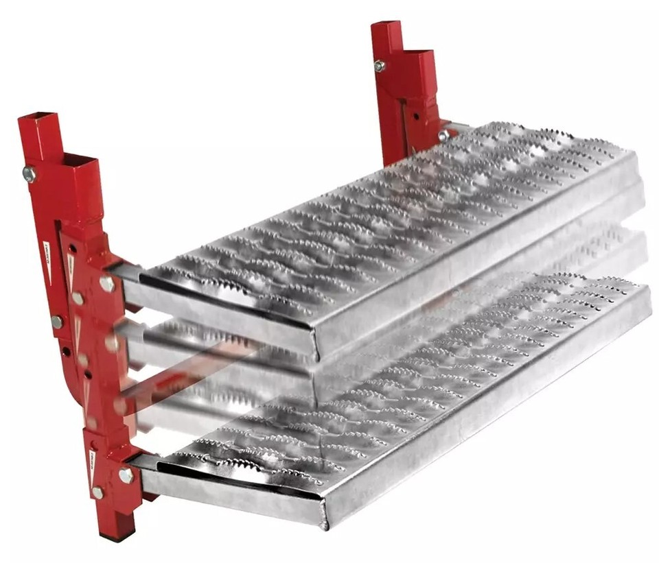 Adjustable Non Slip Tire Step Truck Car SUV Wheel Folding Ladder ...