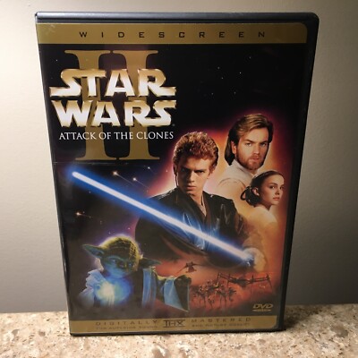 Star Wars Episode II: Attack of the Clones (DVD, 2002, 2-Disc Set ...