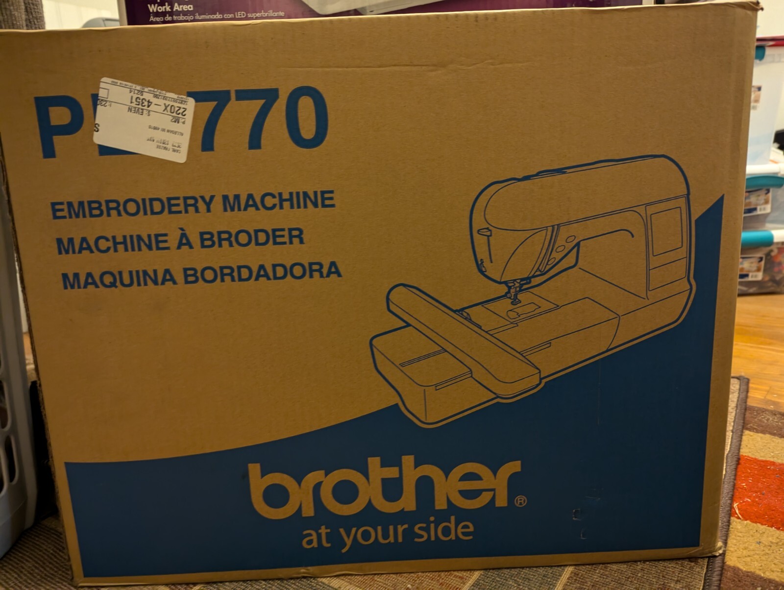 Brother PE770 5x7 inch Computerized Sewing Machine for sale online | eBay